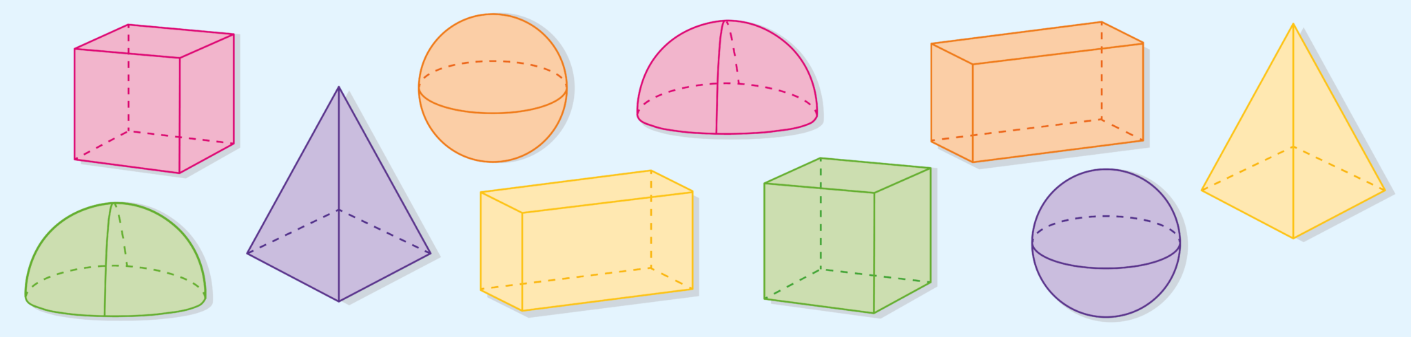 3D Shapes: Names, Properties & Characteristics | DoodleLearning