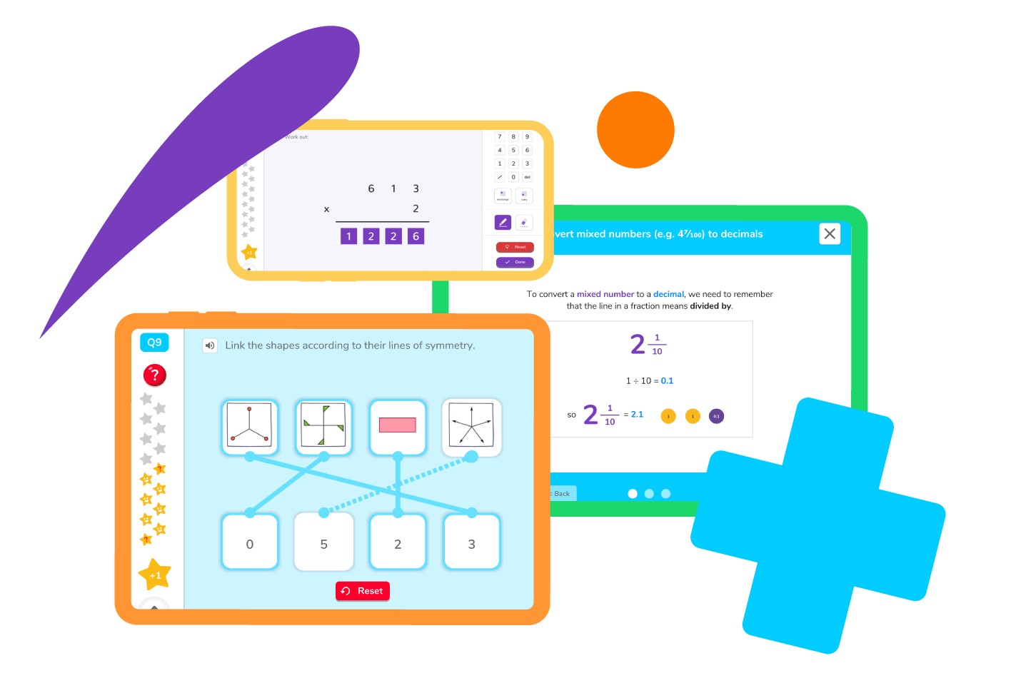 Maths Topics for KS1 & KS2: Skill Guides & Practice | DoodleLearning