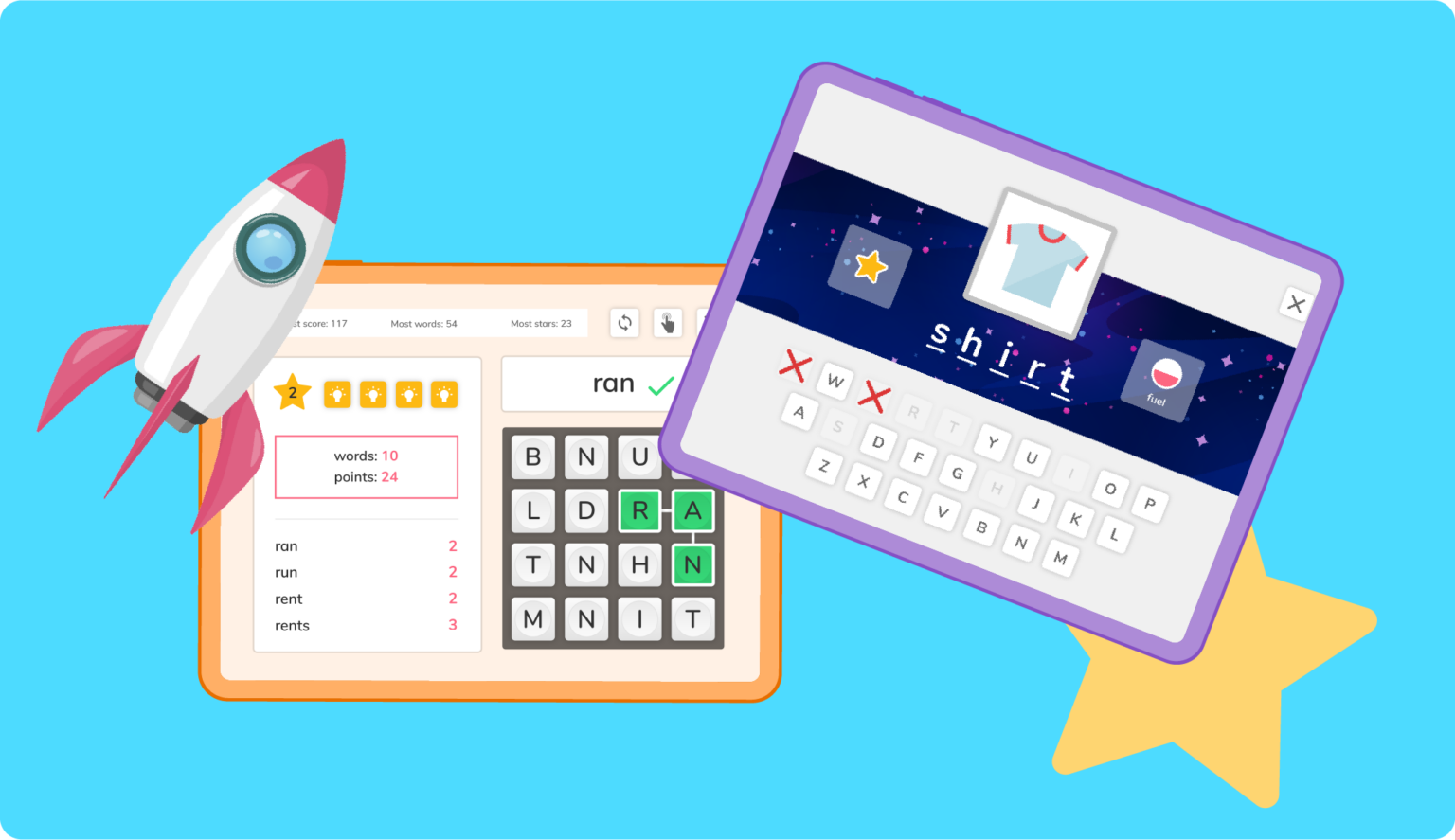 Spelling games for KS1 + KS2 | Learn spellings | DoodleLearning