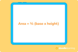 How do I find the area of a triangle? | DoodleLearning