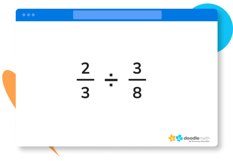 Dividing fractions in 5 easy steps | DoodleLearning