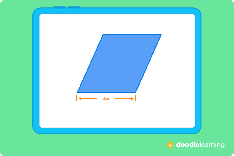 What is a rhombus? Shape, properties and area | DoodleLearning