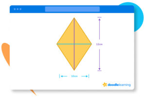What is a rhombus? Shape, properties and area | DoodleLearning
