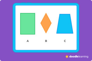 What is a rhombus? Shape, properties and area | DoodleLearning