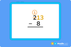 Learn subtraction with regrouping | DoodleLearning