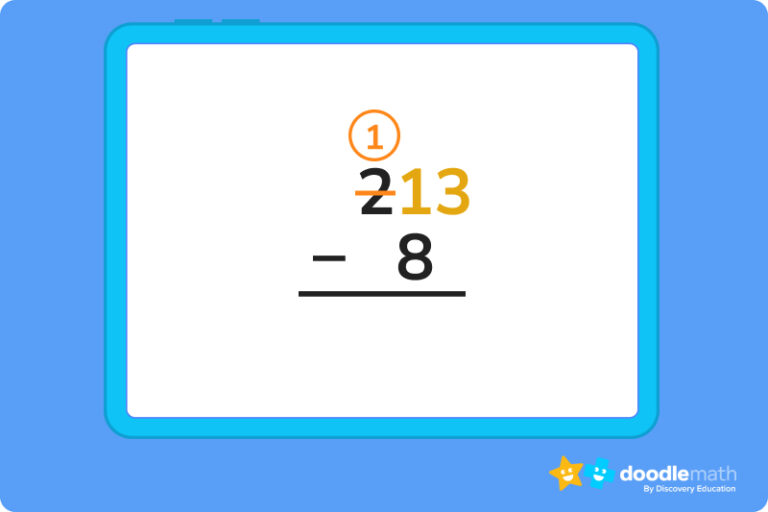 Learn subtraction with regrouping | DoodleLearning