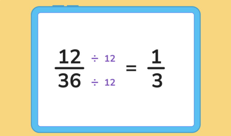 How to simplify fractions | DoodleLearning