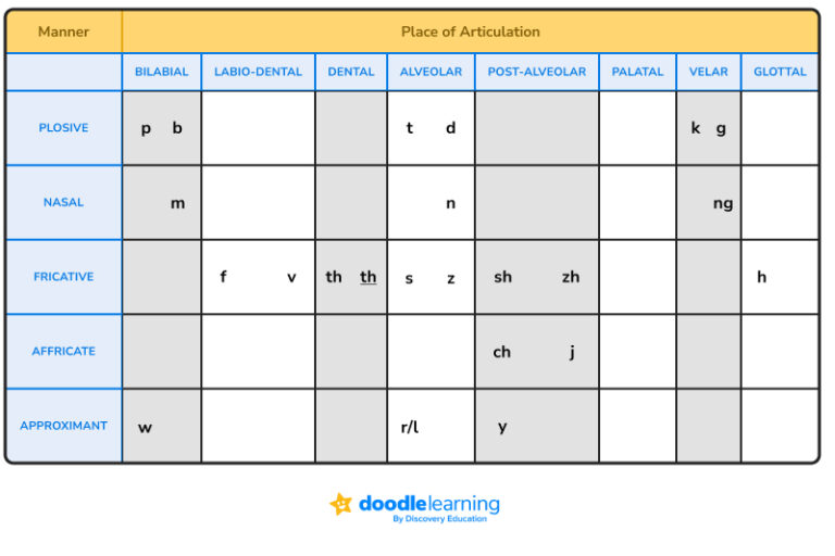 What is a consonant? | DoodleLearning