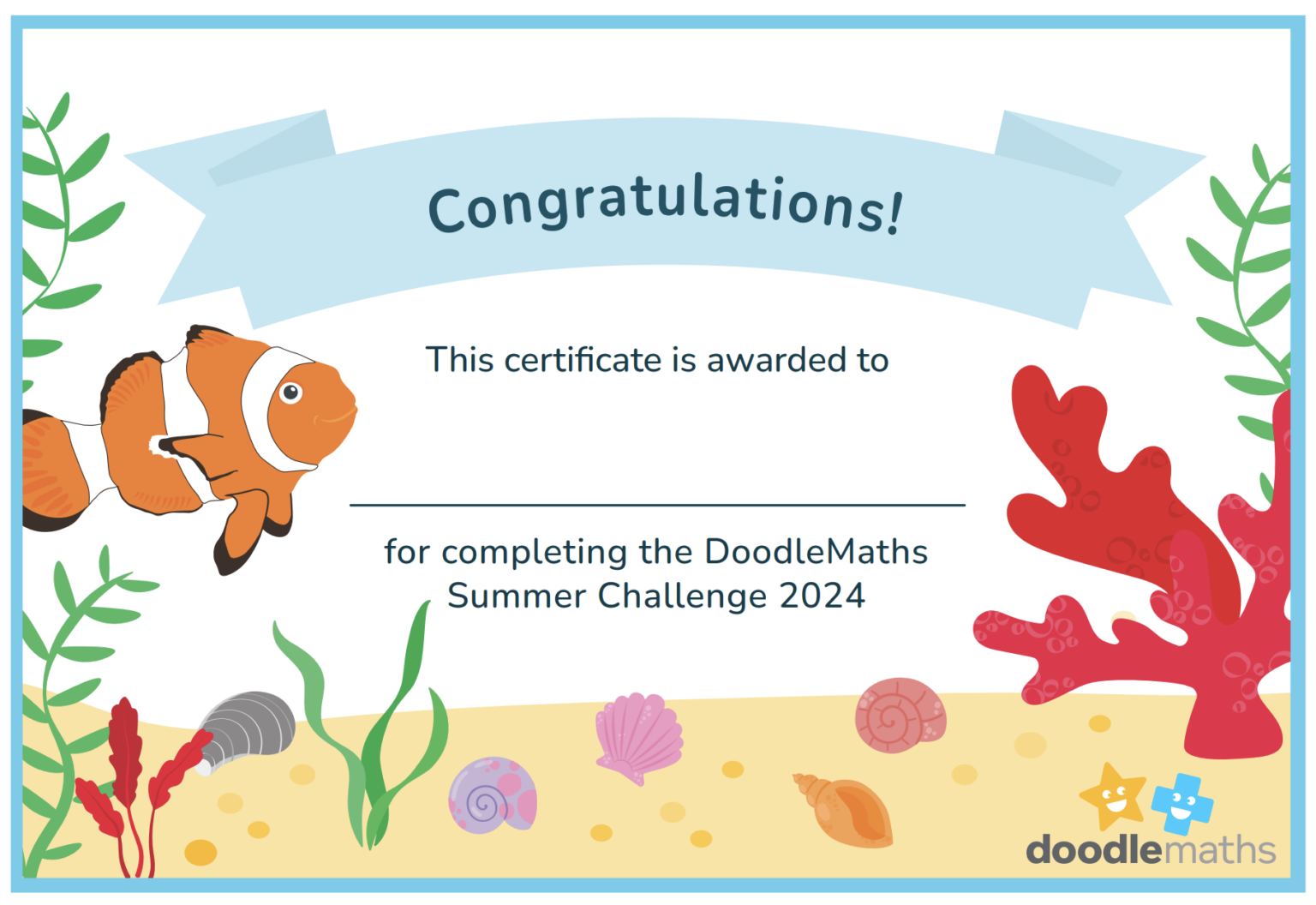 Certificates | DoodleLearning