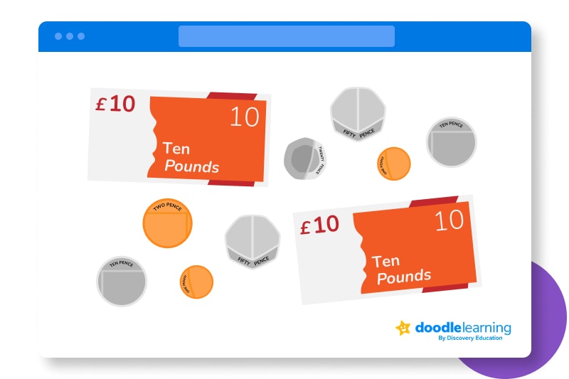 How to count money | DoodleLearning