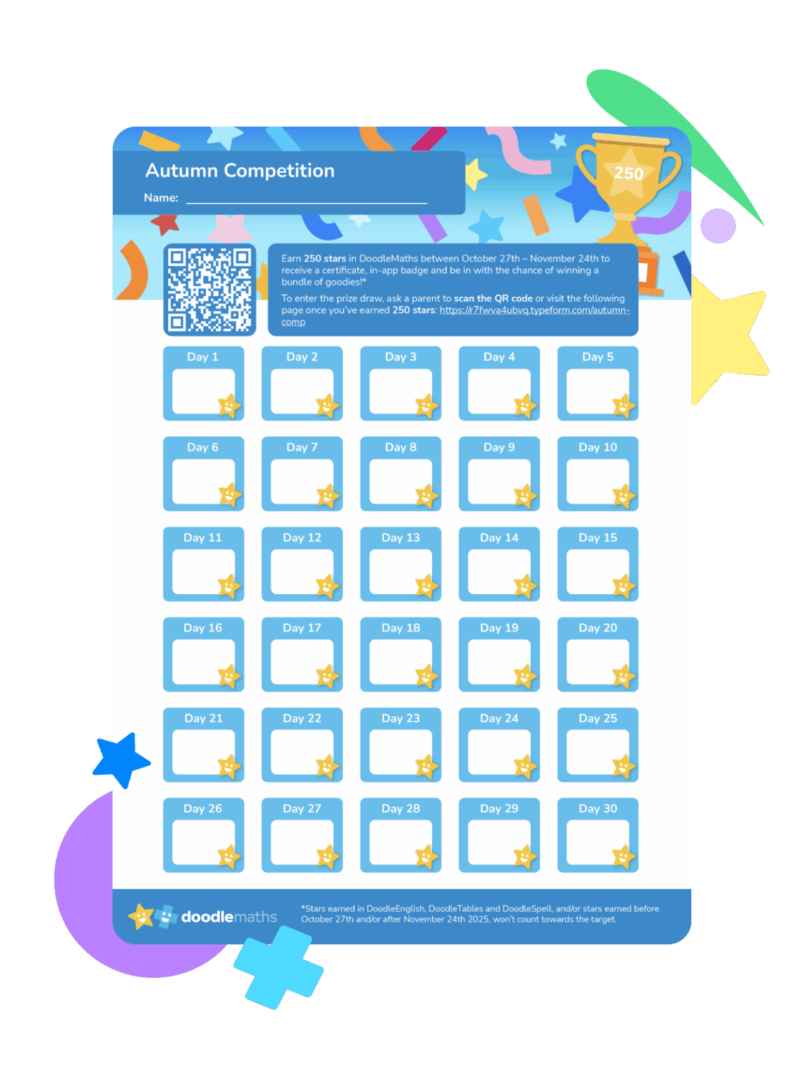 Autumn Competition | DoodleLearning